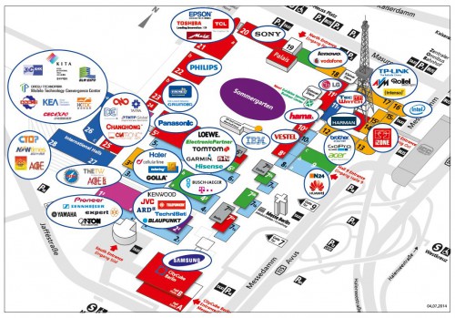 IFA 2014 : préparer sa visite et découvrir le nouveau plan des halls ...