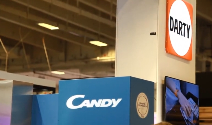 Candy et Darty connectés sur la Foire de Paris